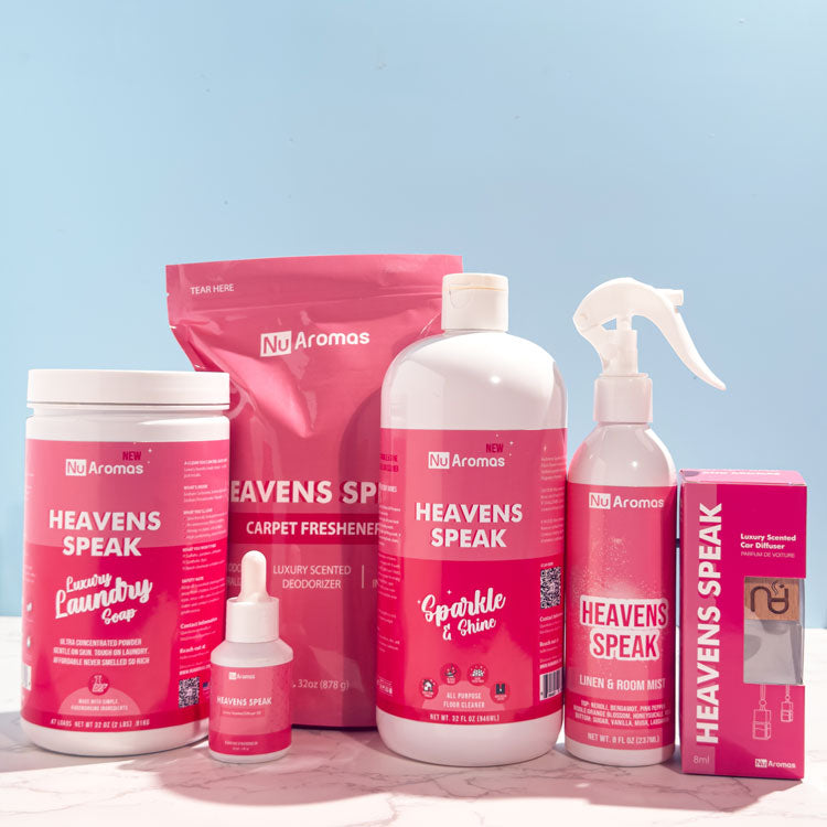 Heavens Speak Total Bundle + Car Diffuser – NuAromas