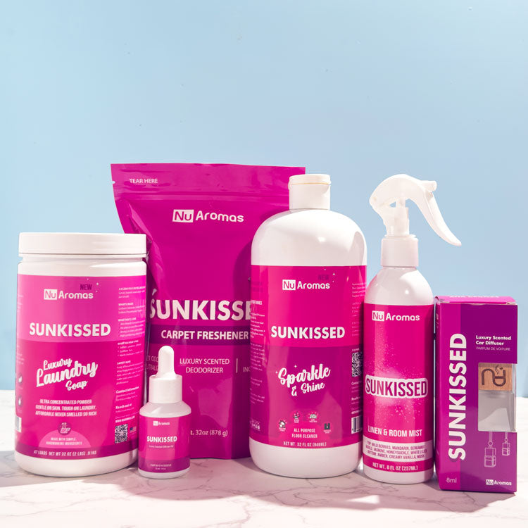 Sunkissed Total Bundle + Car Diffuser – NuAromas